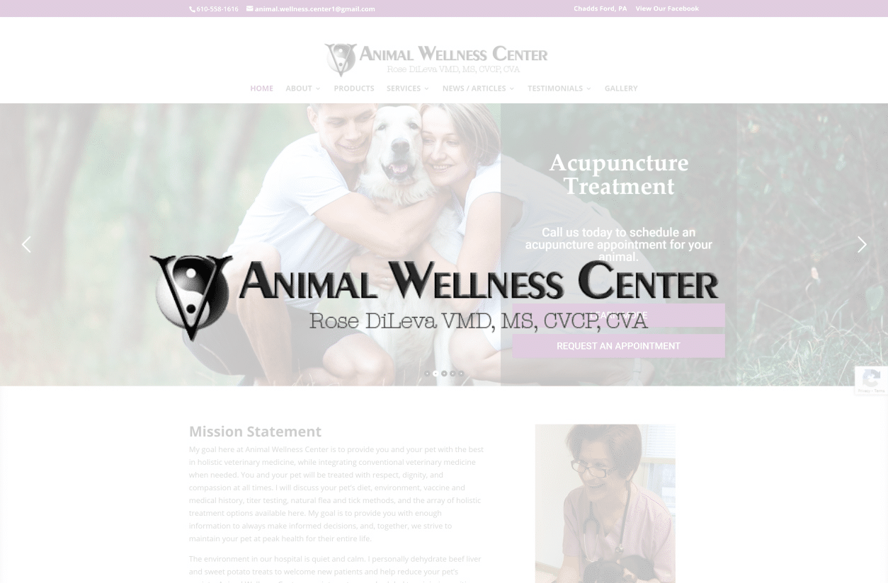 Animal Wellness Center - eNet Web Services | Digital Marketing & Social ...